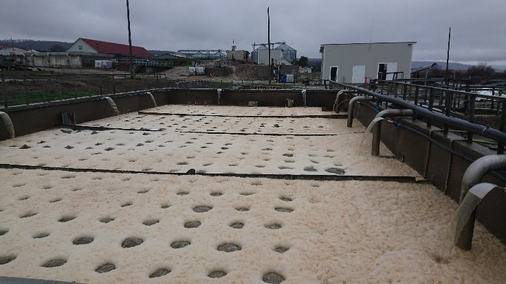 Wastewater treatment plant of pig complex "Manex Son" JSC - village of ...